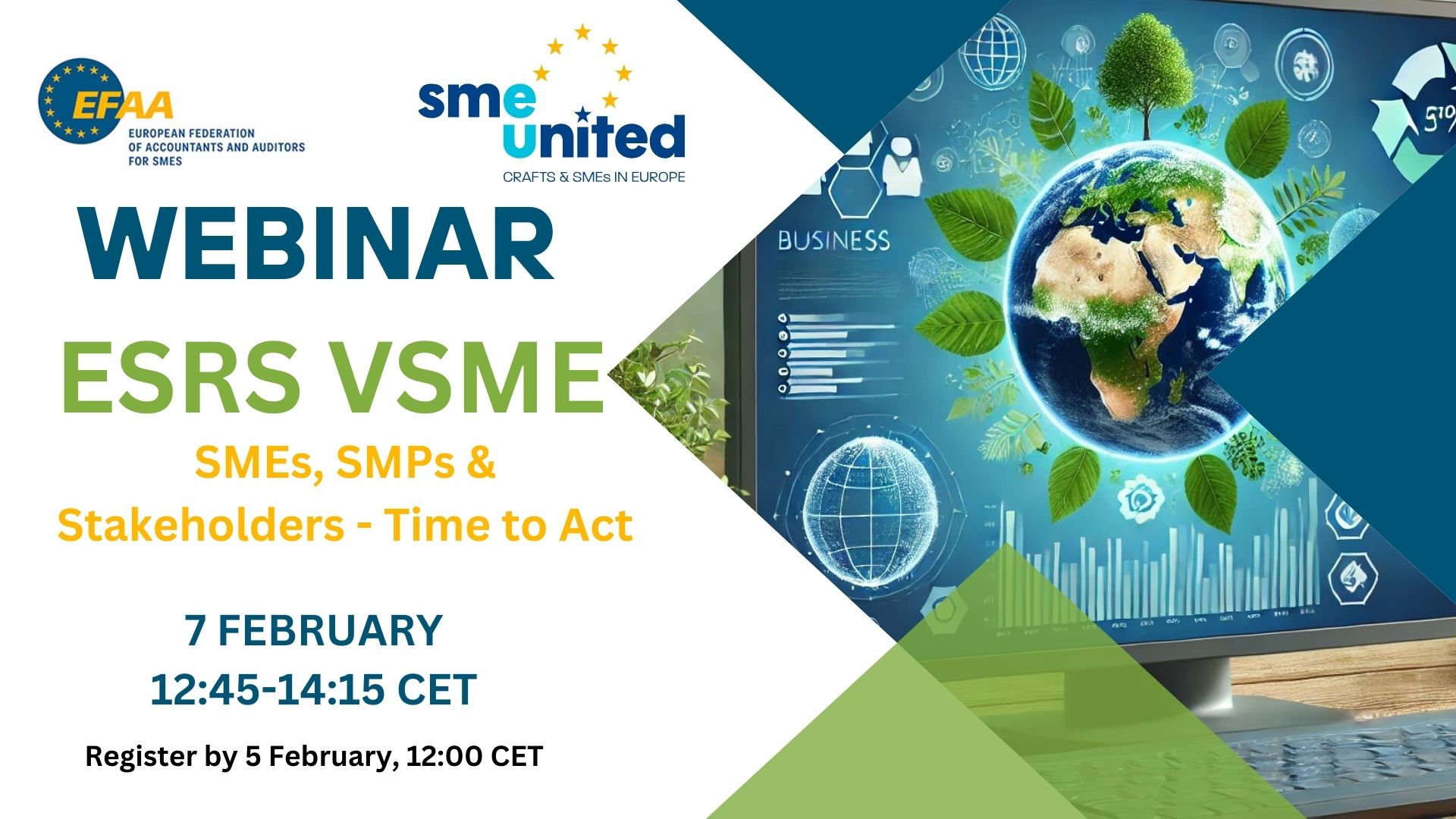 EFAA for SMEs and SMEunited webinar on the ESRS VSME - EFAA